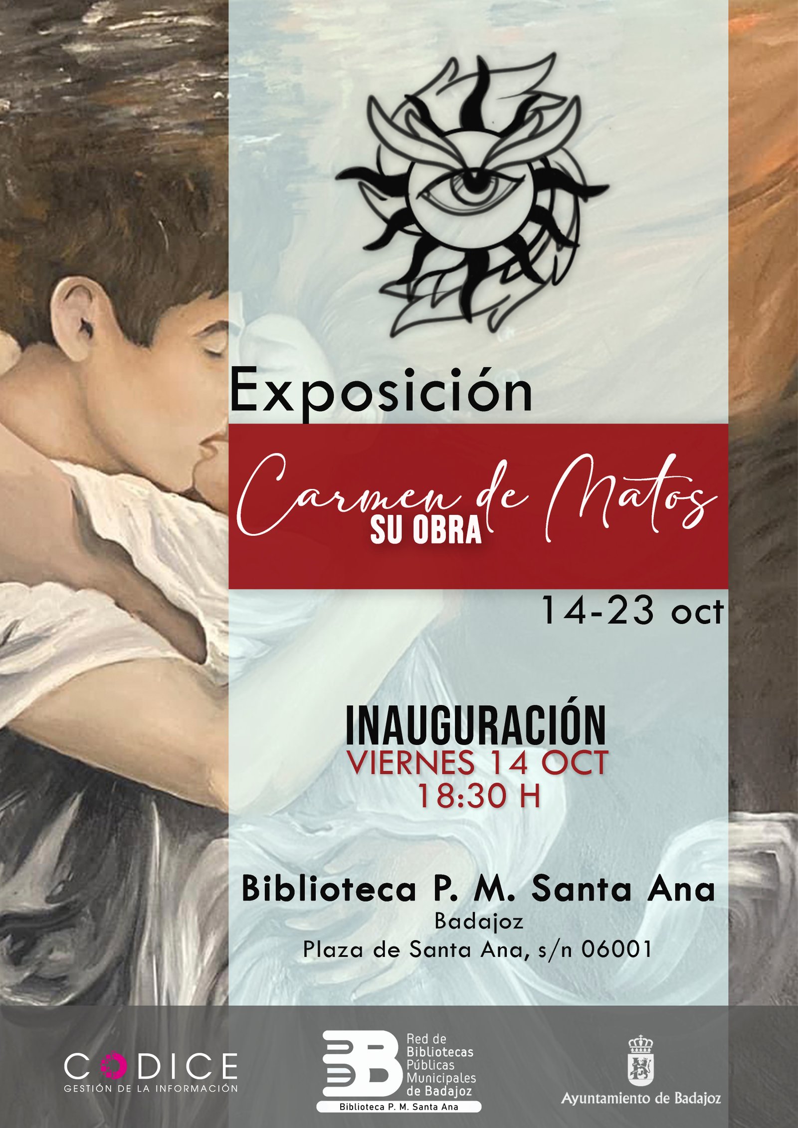 Biblioteca Santa Ana Exposición de pintura: Carmen de Matos "Su obra ...